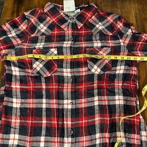 Nostalgia | Tops | Nostalgia Plaid Floral Button Up Shirt | Poshmark